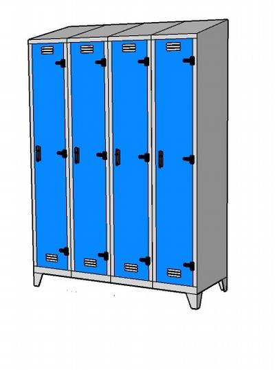 Metal Locker 20-slanted - Lockers for sale