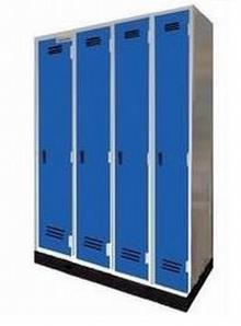 Lockers - Steel locker-plinth standard