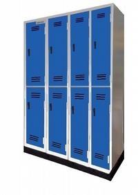 Lockers - Steel locker-plinth standard